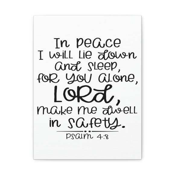 Express Your Love Gifts | Art | Scripture Sign Dwell In Safety Psalm 48 ...